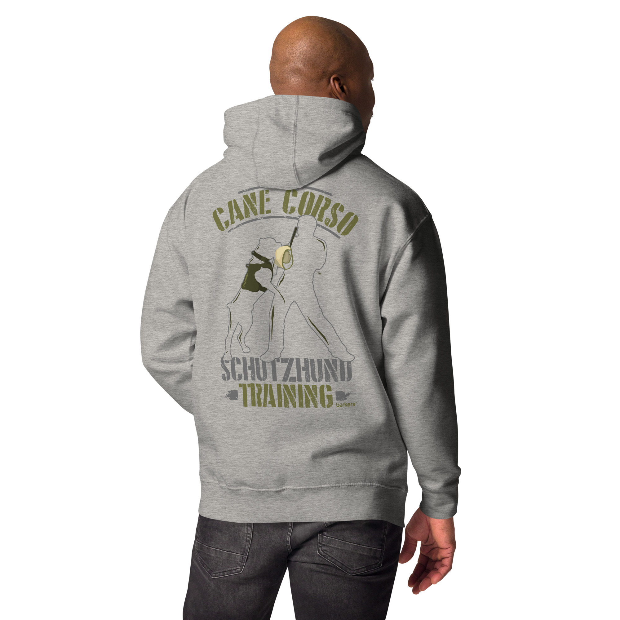 Working Cane Corso Jump – Unisex Hoodie | Barkera Shop™